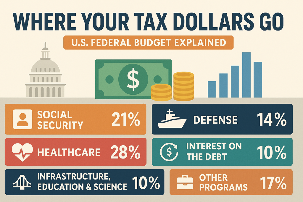 Where Your Tax Dollars Go - U.S. Federal Budget Explained Simply